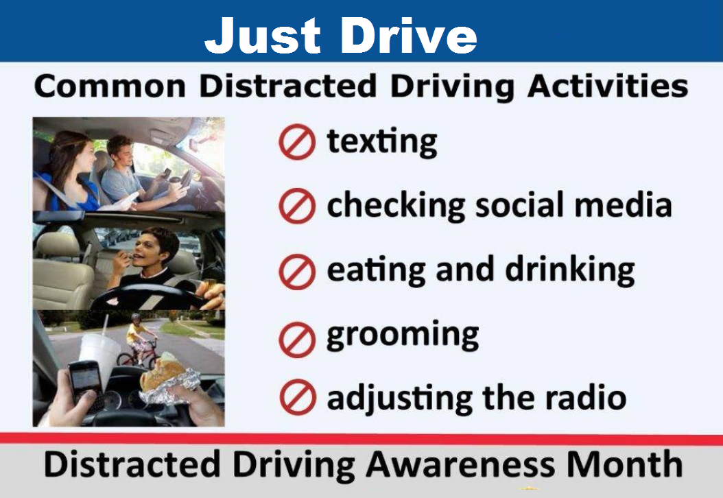 April Is Distracted Driving Awareness Month - Rockland News - It's ...