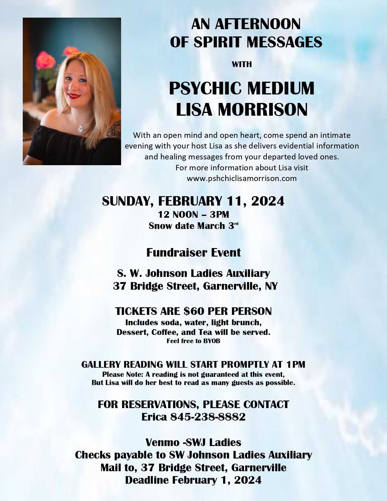 An Afternoon of Spirit Messages with Lisa Morrison - Rockland News - It ...
