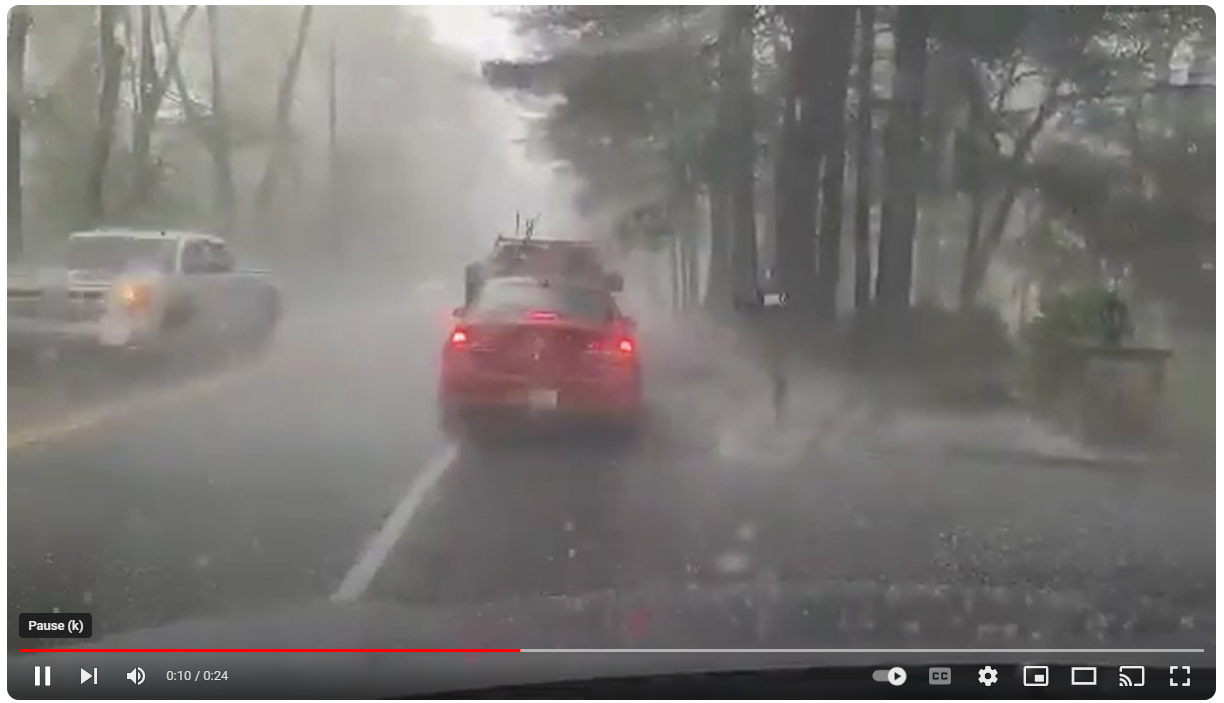 [VIDEO] Flash Storm Slams Clarkstown for 10 Minutes, Ends with Rainbow ...