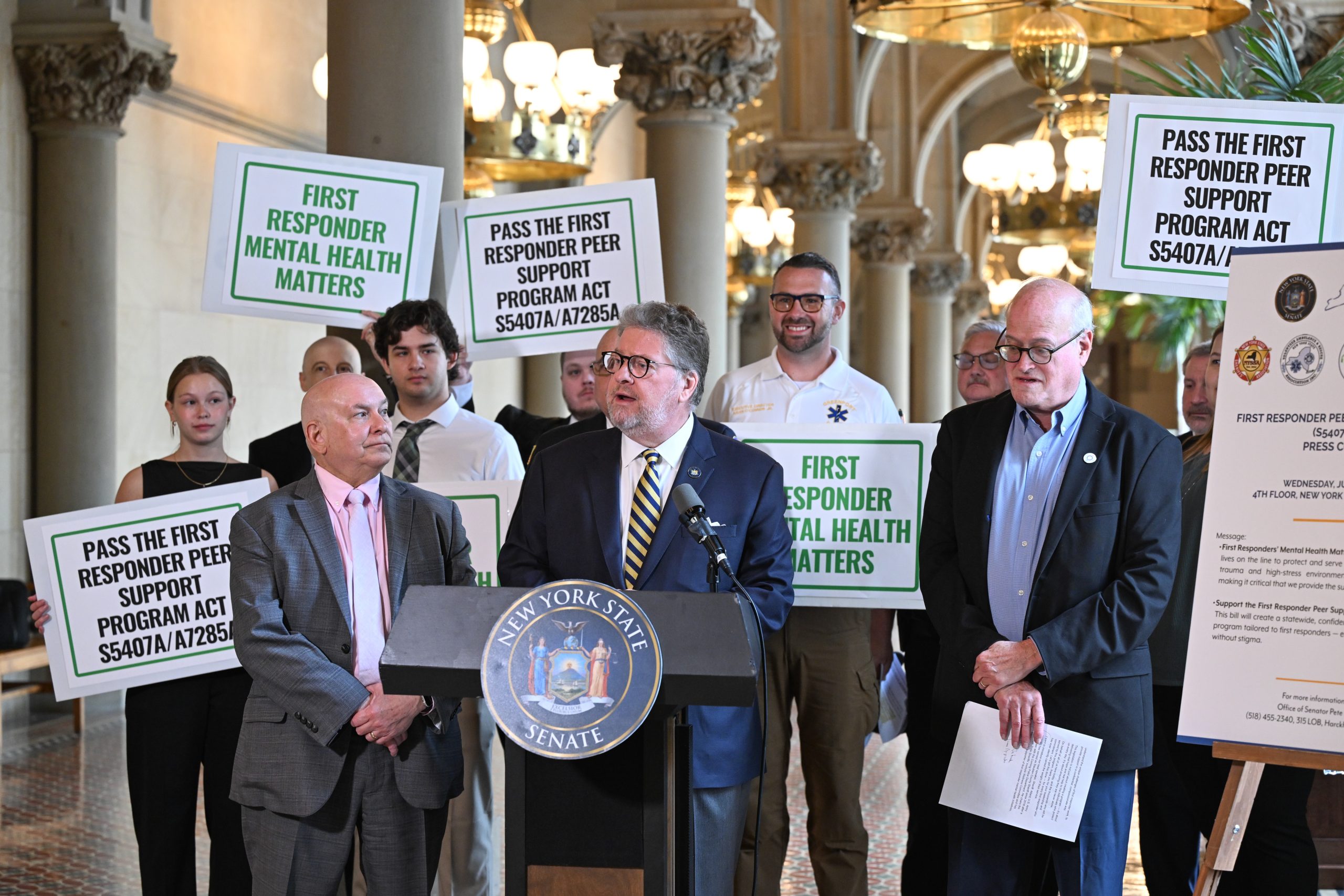 NY Legislators Push First Responder Peer Support Bill for Mental Health ...